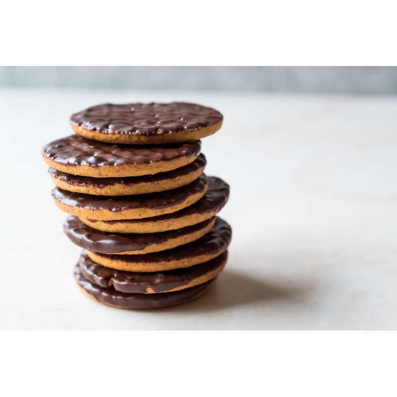 Biscuits nappés au Chocolat